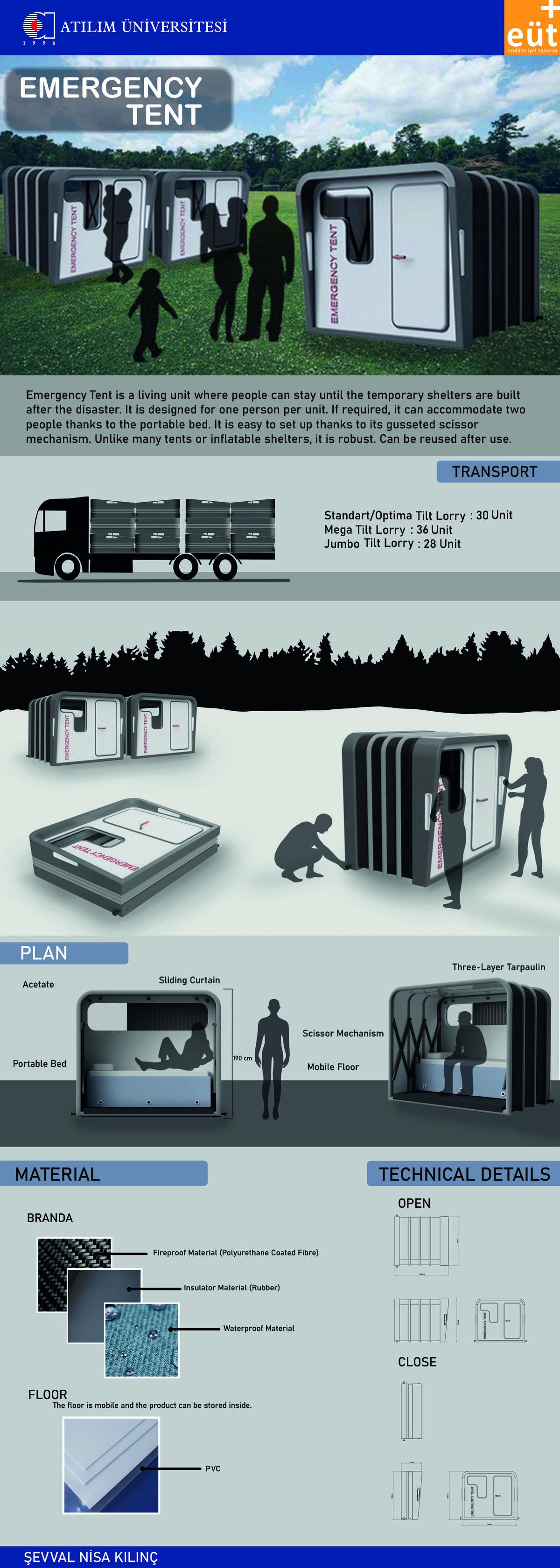 Emergency Tent - Temporary Shelter After Disaster - Piyon Co.