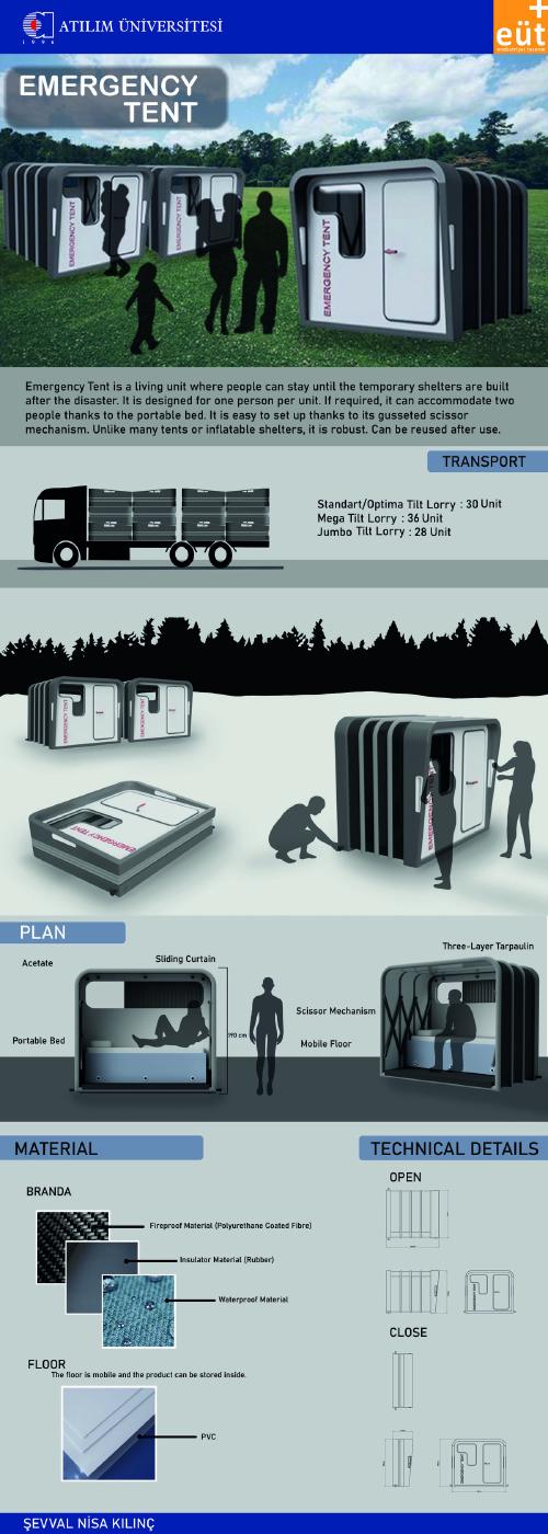 Emergency Tent - Temporary Shelter After Disaster - Piyon Co.